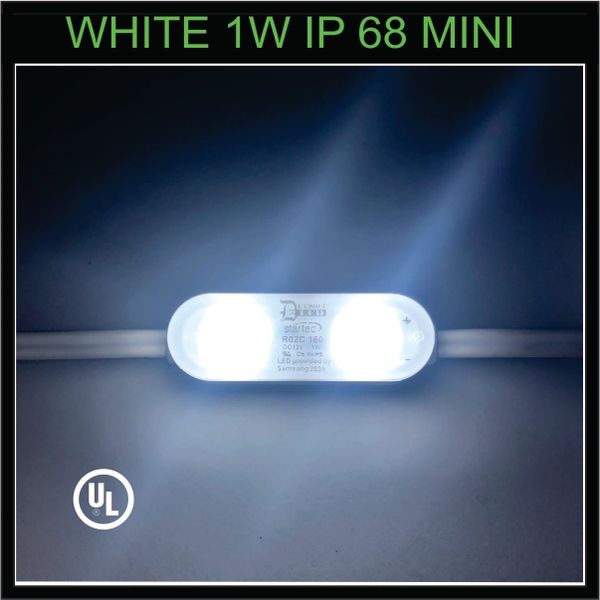 MINI IP68 WHITE 1.0 WATT LED MODULE