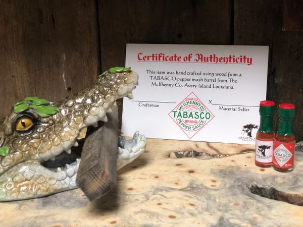 Tabasco Pepper Mash Barrel Blank Kit