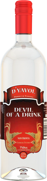 D'YAVOL 'DEVIL OF A DRINK' COCKTAIL MIXER 22% Alc/Vol