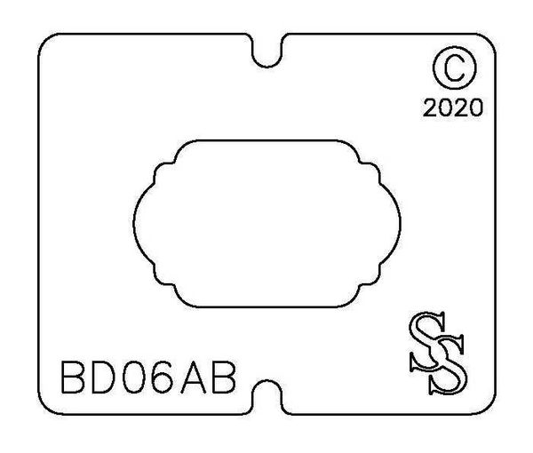 SS BLANKING DIE 3 PIECE SET BD06 DESIGN | sandrasirles.com FOR ...