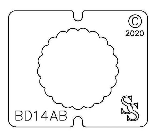 SS BLANKING DIE 3 PIECE SET BD14 DESIGN SET | sandrasirles.com FOR ...