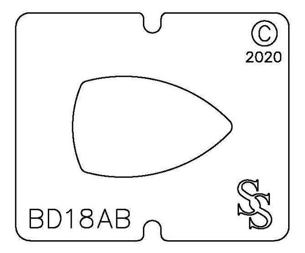 SS BLANKING DIE 3 PIECE SET BD18 TRIANGLE ROUNDED | sandrasirles.com ...