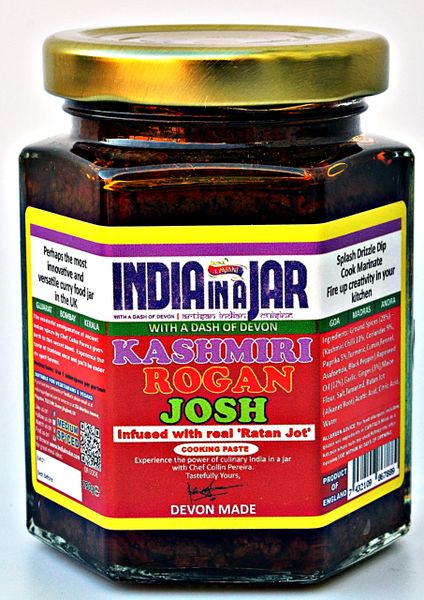 Kashmiri Rogan Josh Recipe Mix with Real Ratan Jot - Curry Mix with ...