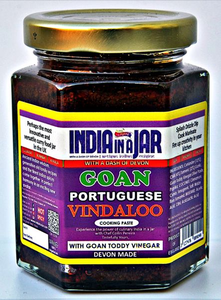 Goan Portuguese Vindaloo Recipe Mix Curry Paste with real Goan Toddy ...