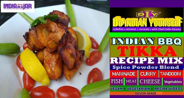 Chicken Tikka Recipe Mix using DIY Do Indian Yourself Recipe Mix Spice ...