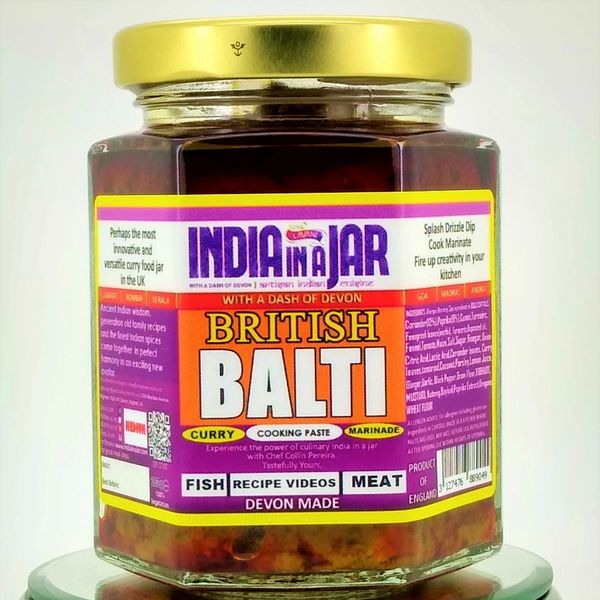 British Balti using India in a Jar recipe mix curry paste blend with a ...