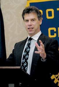 Joseph Oddo delivering speech during the 2006 campaign.