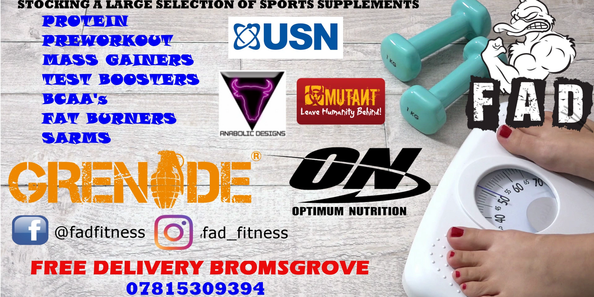 FAD Fitness Suppliers of all the latest supplements Sarms