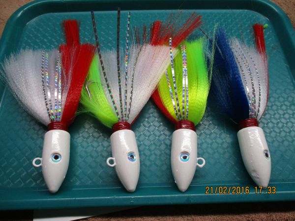 deep water jigs, grouper, snapper, stripe bass,