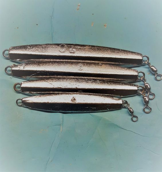 Smooth Chrome Diamond jigs single hook