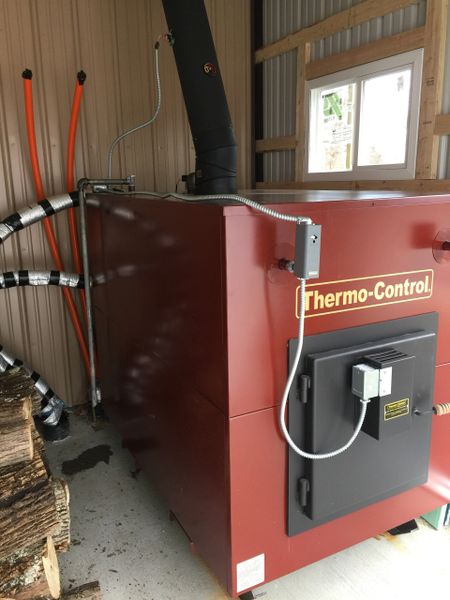 Indoor Wood Burning Boiler TC2500