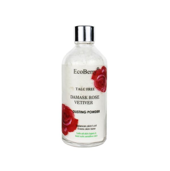 DAMASK ROSE VETIVER DUSTING POWDER | Natural Handmade Cosmetics ...