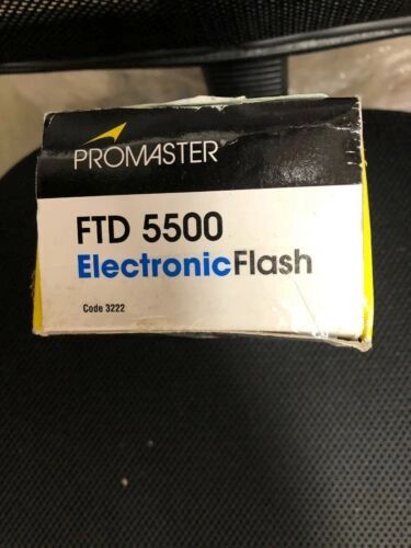 Promaster FTD 5500 Electronic Flash - Original Box
