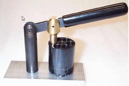 LOADING STAND FOR REVOLVERS