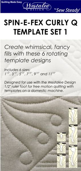 Spin-E-Fex Curly Q Template Set 1