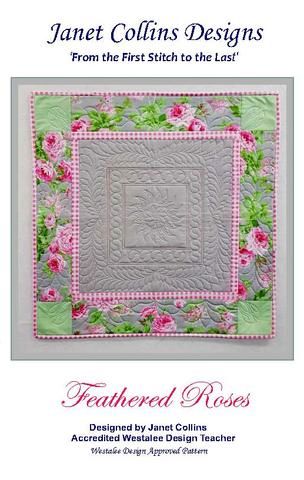 Feathered Rose Pattern by Janet Collins
