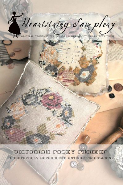 Victorian Posey Pinkeep (a Faithfully Reproduced Antique Pin Cushion)