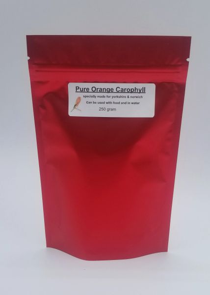 orange carophyll canthaxanthin 250 gram
