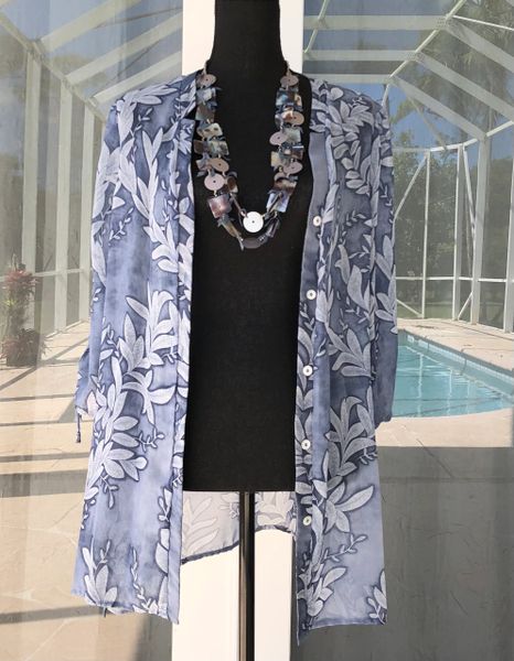 Michael Tyler Chiffon Printed Blouse-MT-18S2388 | IC Collection ...