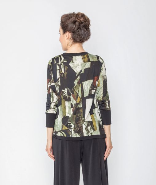 IC Collection Abstract Art Swing Tunic-IC-5448T | IC Collection ...
