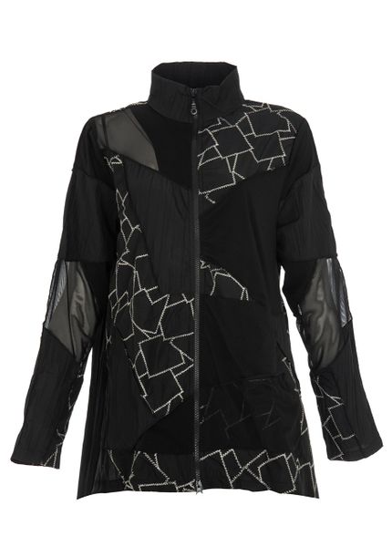 Kozan Zigzag Janet Jacket-IL-2399 | IC Collection | Unique Apparel
