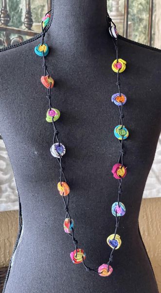 Ficklesticks Fabric Jewels Necklace-N09 | IC Collection | Unique Apparel