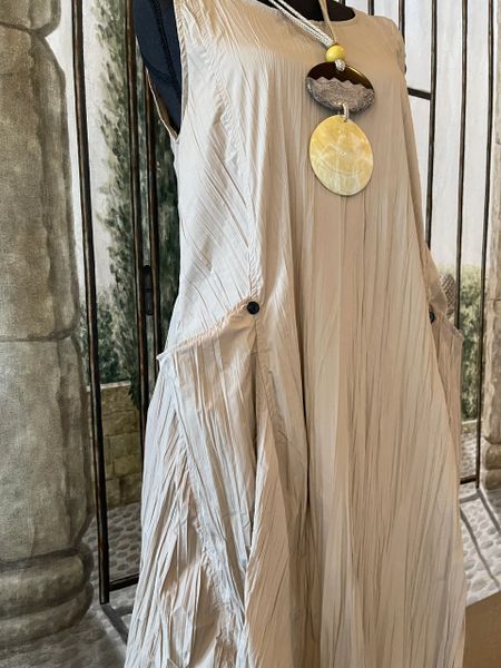 Kozan Sand Vertical Avery Dress-IL-1381-SNDVRTCL | IC Collection ...