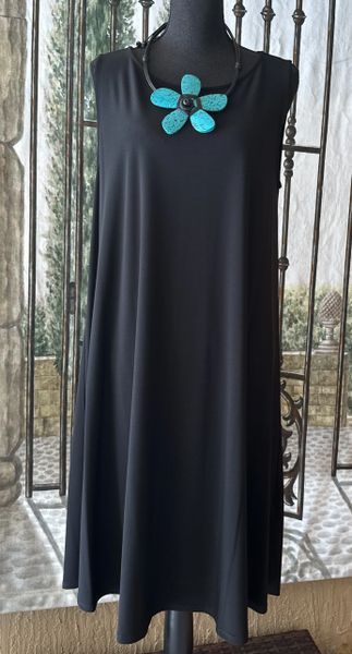 Sun Kim Sleeveless Dress-SK330 | IC Collection | Unique Apparel