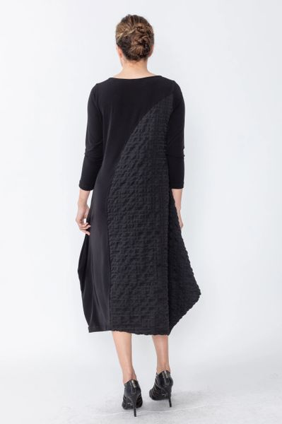 IC Collection Asymmetrical Textured Dress-IC-5814D | IC Collection ...