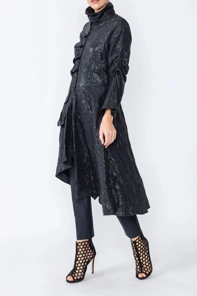 IC Collection Asymmetric Long Crinkle Jacket-IC-5078J | IC Collection ...