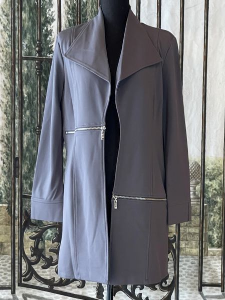 By JJ Double Zip Chic Jacket-PT-101 | IC Collection | Unique Apparel