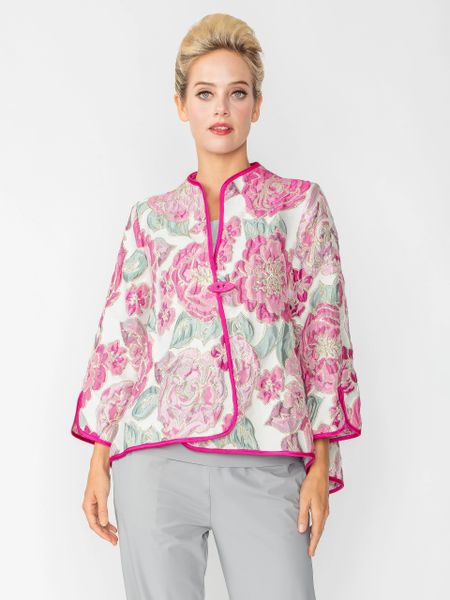 IC Collection Floral Embossed Jacquard-IC-6097J | IC Collection ...