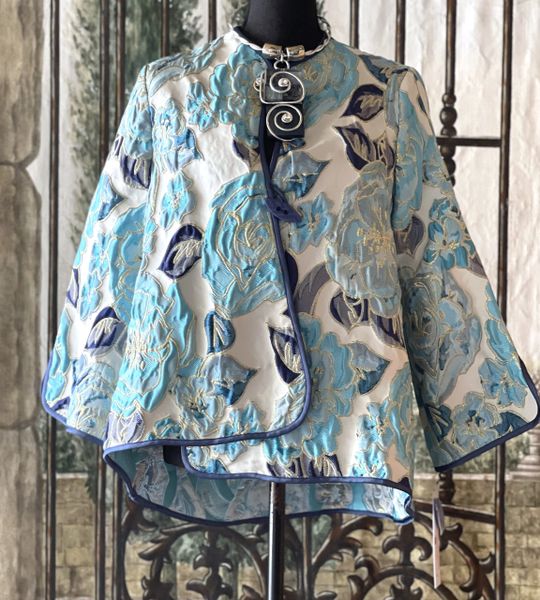 IC Collection Floral Embossed Jacquard-IC-6097J | IC Collection ...