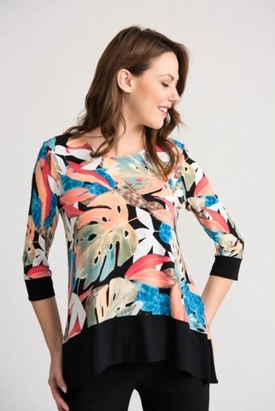 Joseph Ribkoff Designer Print Tunic-202379 | IC Collection | Unique Apparel