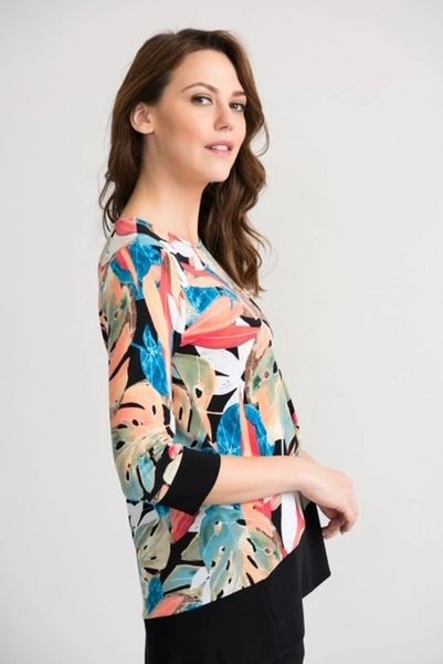 Joseph Ribkoff Designer Print Tunic-202379 | IC Collection | Unique Apparel