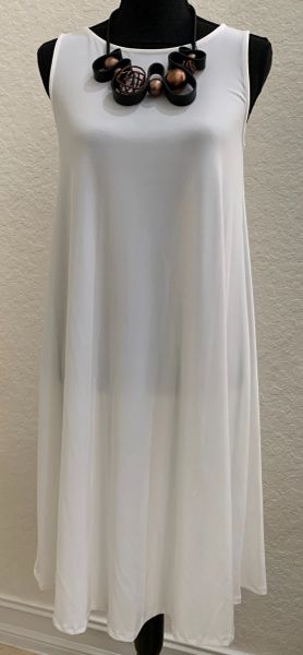 SUN KIM SLEEVELESS DRESS-SK330 | IC Collection | Unique Apparel