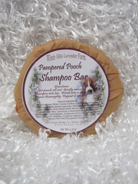 Pampered Pooch Herbal Shampoo Bar