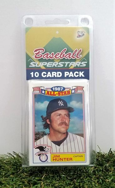 Catfish Hunter | 10 card MLB superstar starter kit featuring 10 ...
