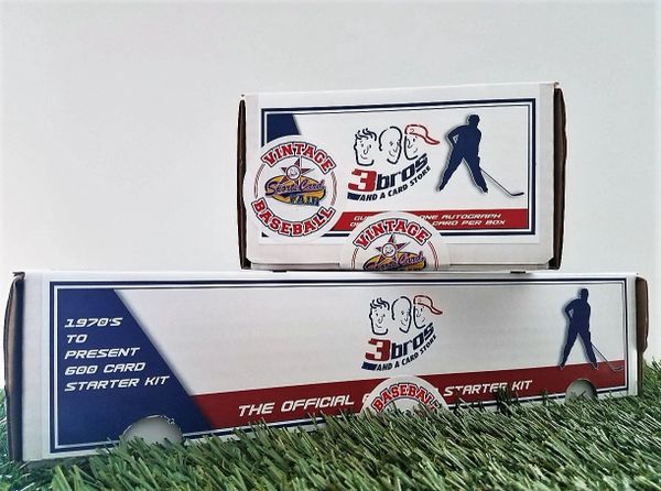 Baseball Cards Starter Kit Bundle- 600 card Jumbo lot of Baseball cards ...