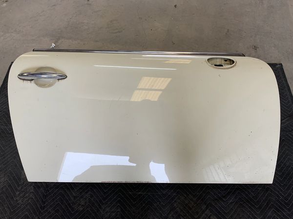 2007-2015 MINI COOPER RIGHT SIDE DOOR SHELL PEPPER WHITE R55 R56 R57 ...