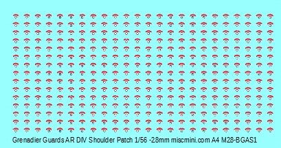 British Army, Guards Armoured Division Shoulder Patches - Grenadier ...
