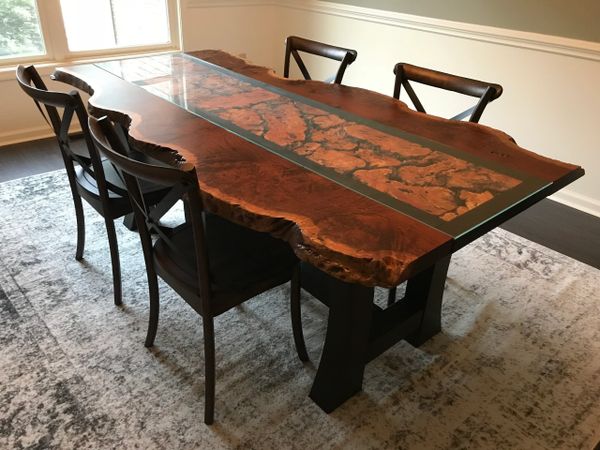 Live edge Ipe Dining Table