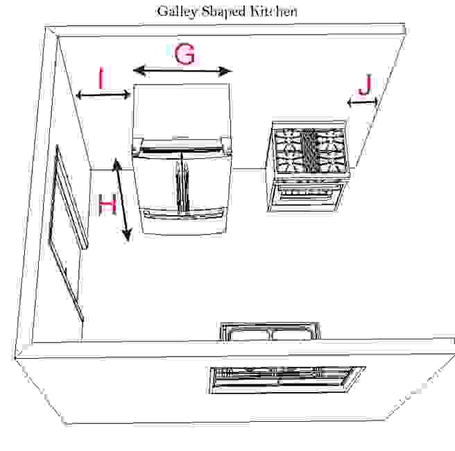 GALLEY SHAPE HIDDEN | Innovative Kitchens