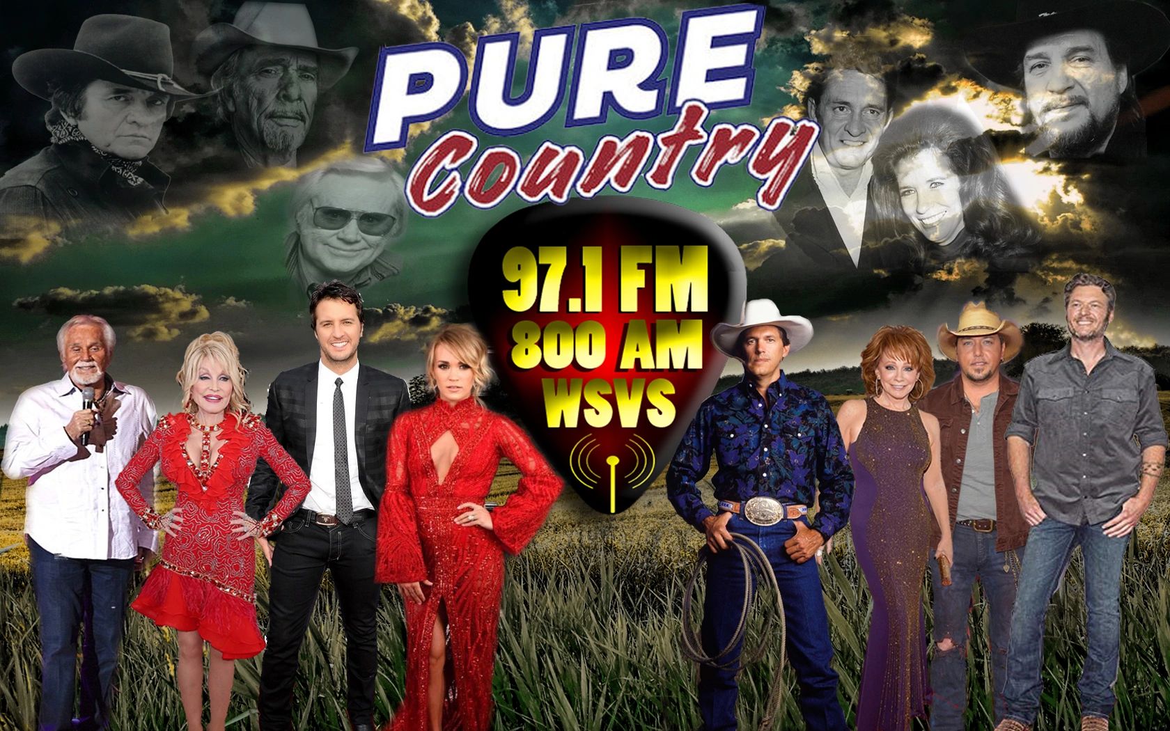 On Air Personalities | WSVS Pure Country