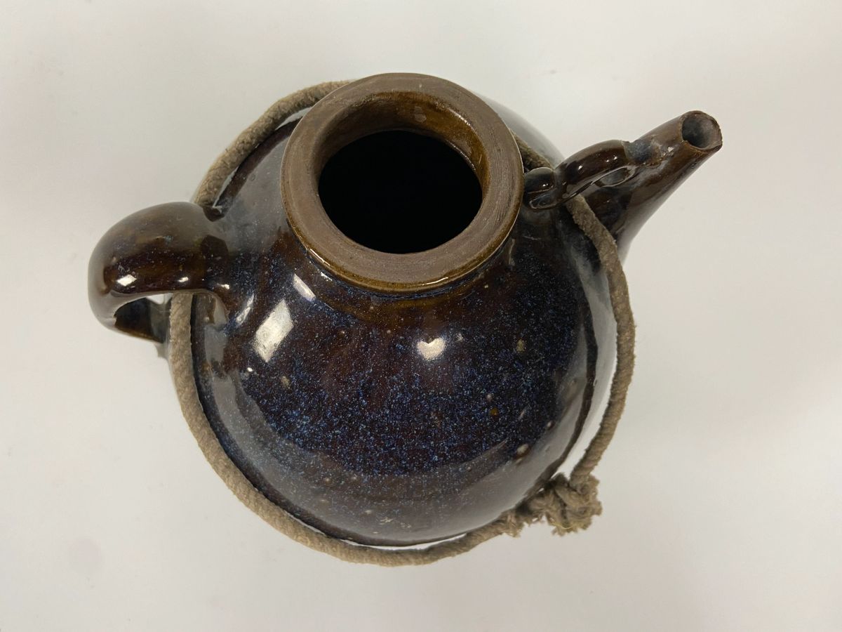 Vintage Glazed Ceramic Tea Cattle