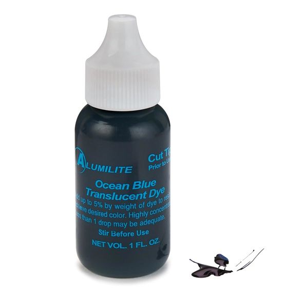 Alumilite Ocean Blue Translucent Dye