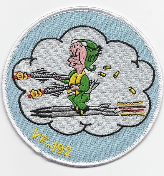 US Navy Fighter Squadron VF-192 patch | HIXSONVILLE ODDITIES & COLLECTIBLES