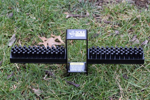 Outdoor Sport Sole Scraper - Double Brush