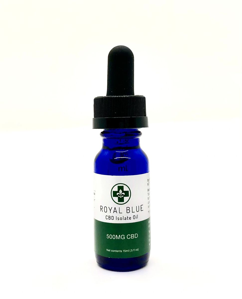 Royal Blue CBD Isolate Flavorless- 500mg