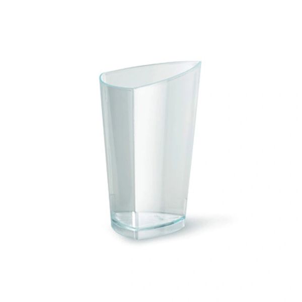 Alcas Clear Shield, Rounded TRIANGLE Dessert Cup, 2.3 Oz, Pack of 600